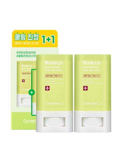 [Centellian24] 1+1 Madeca Derma Shield Safe Sun Stick SPF50+ PA ...