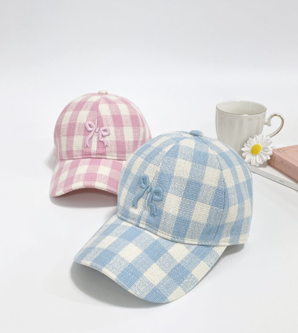 Checkerboard Ribbon Ball Cap | The best Hats – HOLIHOLIC