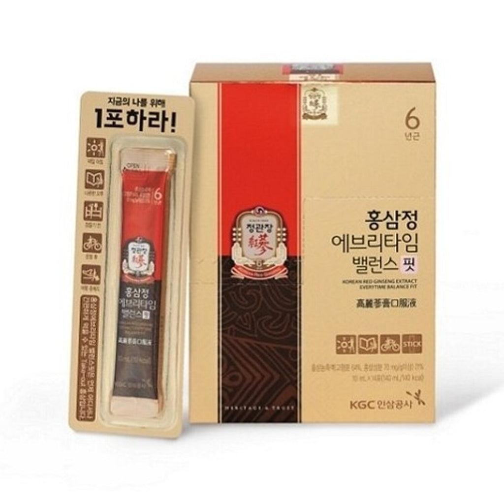 [JungKwanJang] Korean Red Ginseng Extracts EveryTime Balance Fit 14Pack ...