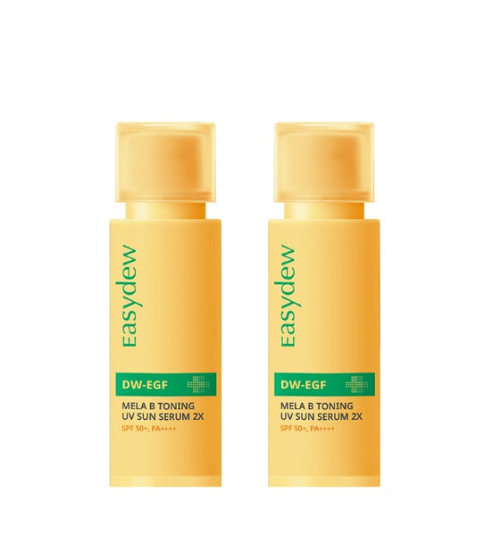 [Easydew] DW-EGF Mela B Toning UV Sun Serum 2X Double Set | The best ...