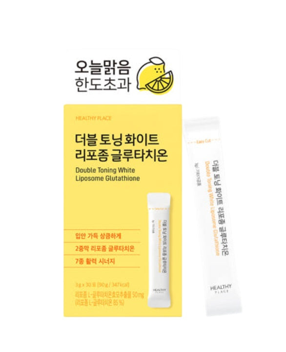 [HEALTHY PLACE] Double Toning White Glutathione 30 Sticks | The best ...