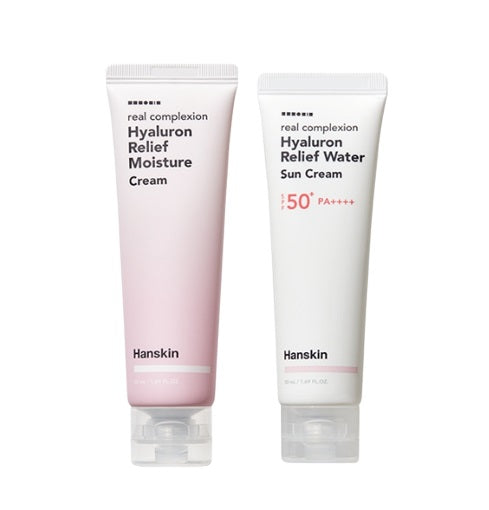 [Hanskin] Real Complexion Hyaluron Relief Set | The best Skin Care ...