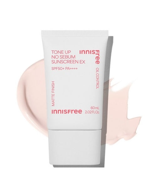 [Innisfree] Tone Up No Sebum Sunscreen EX SPF50+ PA++++ 50ml | The best ...