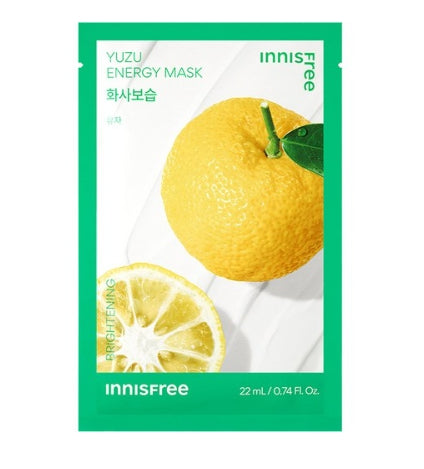 [Innisfree] Yuzu Energy Mask 22ml | The best Skin Care Masks & Peels ...