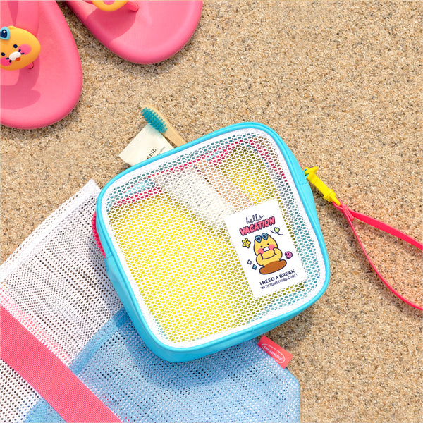 [Kakao Friends, Little Friends] Choonsik Mesh Strap Pouch | The best ...