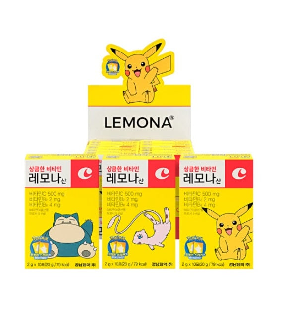 [LEMONA] Vitamin C Pocket Monster Edition 10 Sticks l Holiholic – HOLIHOLIC