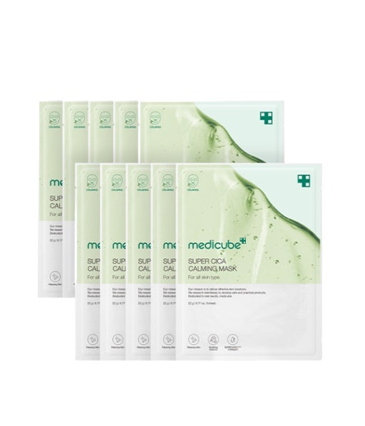 [Medicube] Super Cica Calming Mask 10ea | The best Skin Care Masks ...