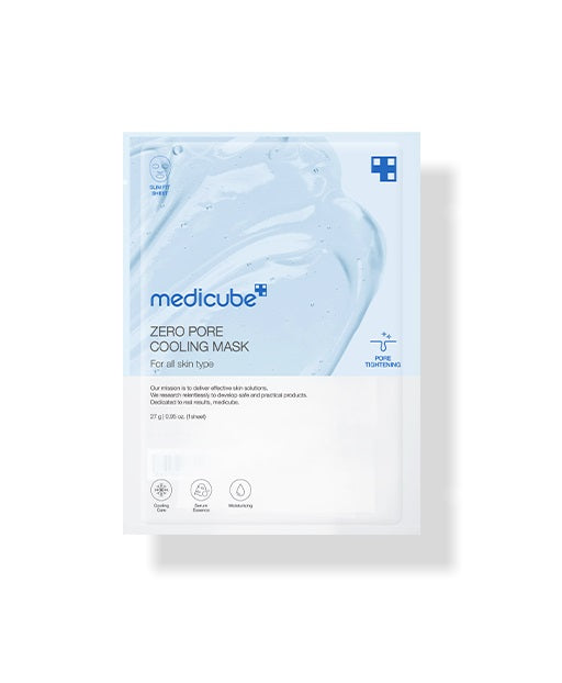 [Medicube] Zero Pore Cooling Mask 1ea | The best Skin Care Masks ...