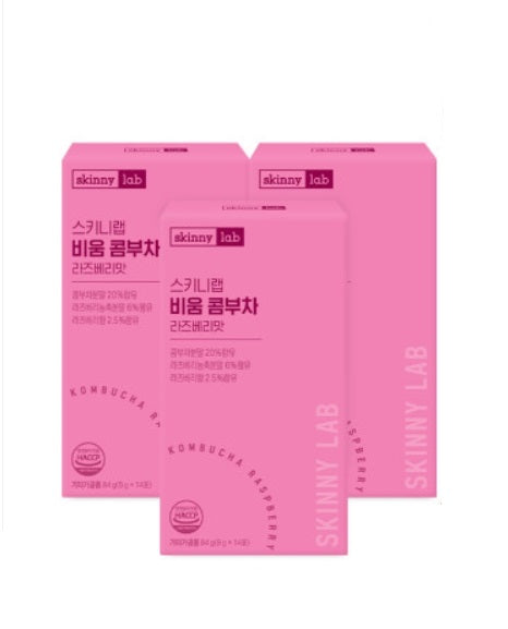 [Skinny Lab] Kombucha Raspberry Flavor 14 sticks x 3ea | The best ...