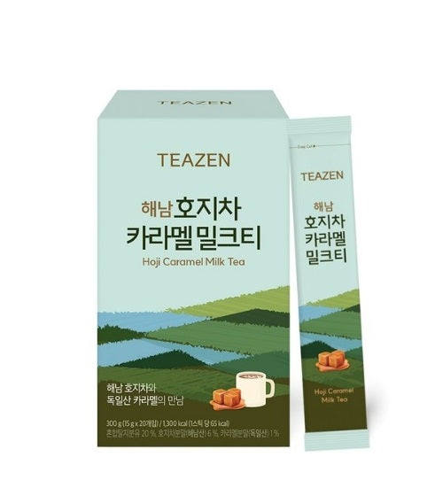 [TEAZEN] Hoji Caramel Milk Tea 20 sticks | The best Tea & Infusions ...