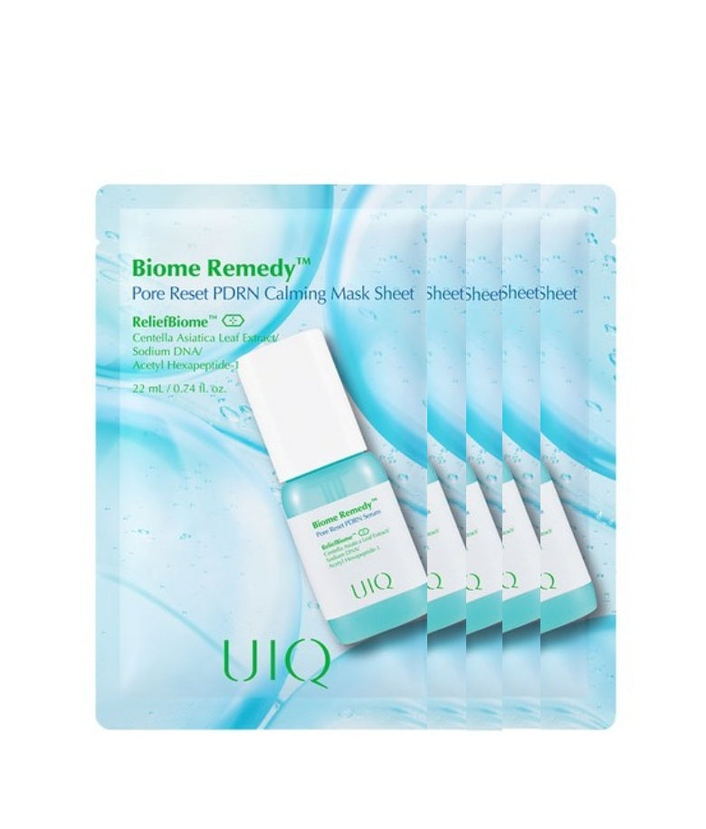[UIQ] Biome Remedy Pore Reset PDRN Sheet Mask 5 Sheets – HOLIHOLIC