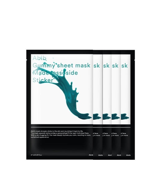[Abib] Gummy Sheet Mask Madecassoside Sticker 5 Sheets | The best Masks ...