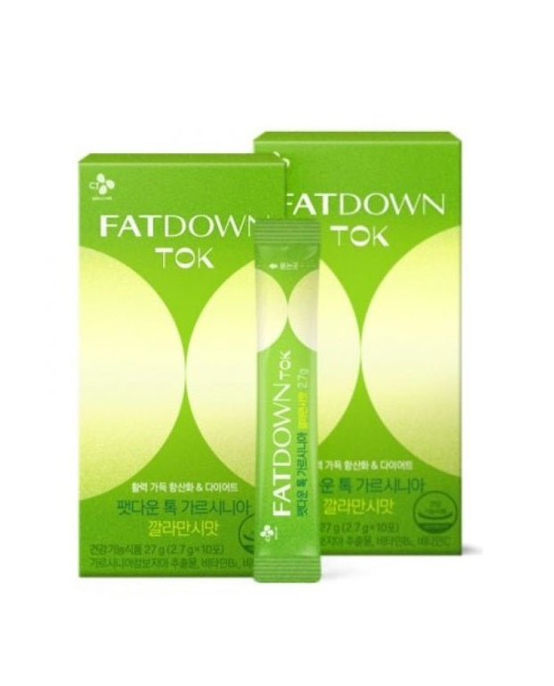 [CJ] Fat Down Tok Garnicia Kalamansi 10 Sticks x 2ea | The best Health & Wellness – HOLIHOLIC