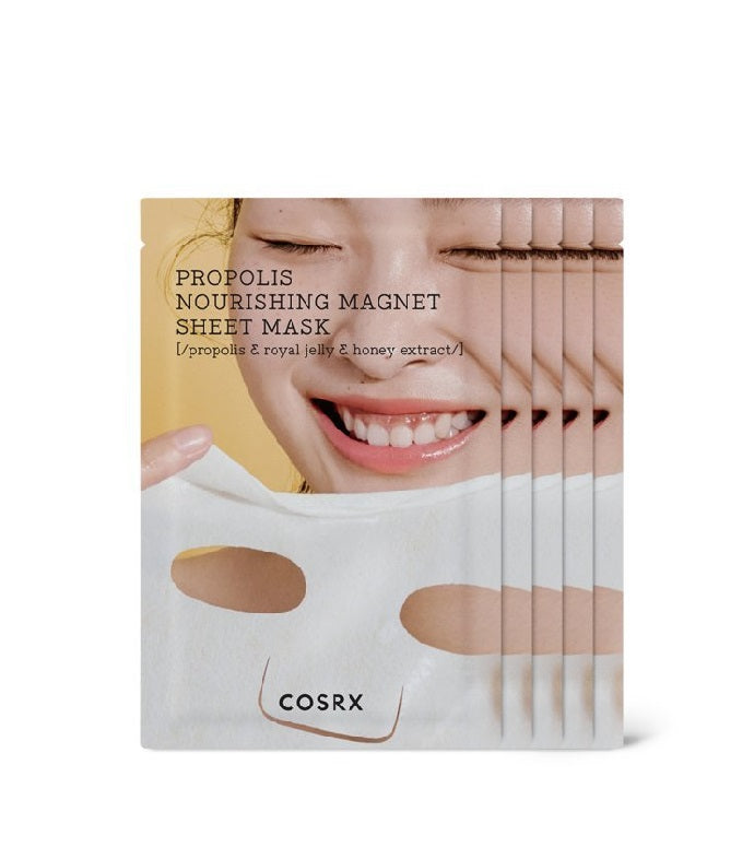 [COSRX] Full Fit Propolis Nourishing Magnet Sheet Mask 5ea | The best ...