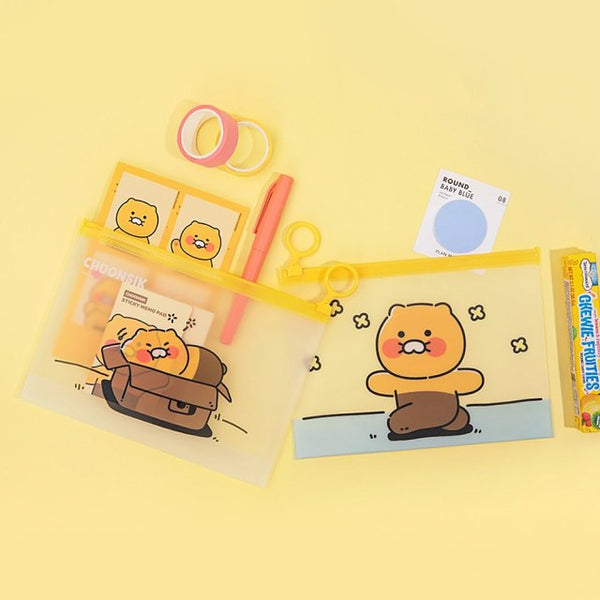 [Kakao Friends, Little Friends] Choonsik PVC Pouch | The best Kakao ...