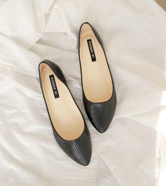 Mia Sharp Toe Daily Flat Shoes | The best Shoes – HOLIHOLIC