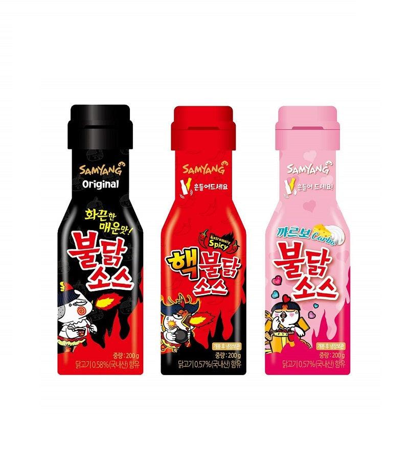 [Samyang] Bulldark Spicy Chicken Roasted Sauce Set | The best Food ...