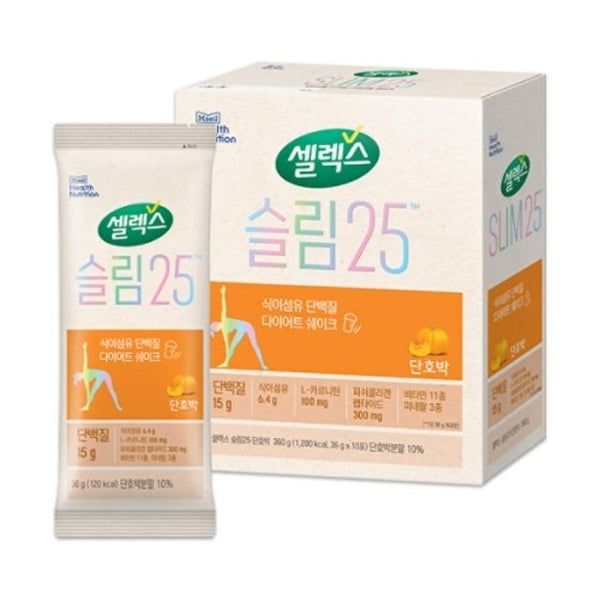 [Selex] Slim25 Diet Shake #Pumpkin Flavor 10packs | The best Health ...