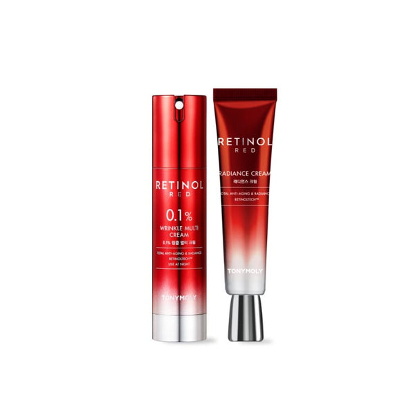 [TONYMOLY] Retinol Red 0.1% Wrinkle Multi Cream Set | The best Skin ...
