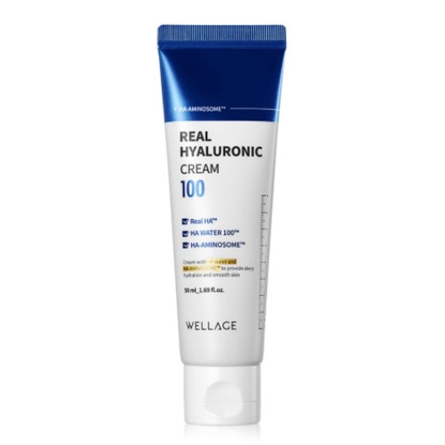 [WELLAGE] Real Hyaluronic 100 Cream 50ml | The best Lotion ...